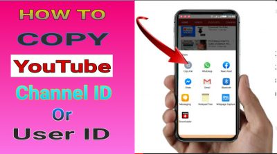 [Tutorial] How to copy YouTube channel ID / User ID using mobile phone ...