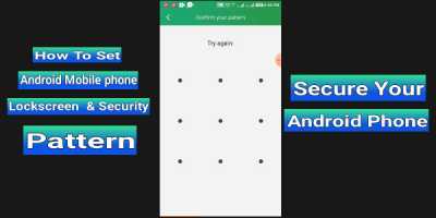 Tutorial - How to set Android Mobile Phone Lockscreen & security ...