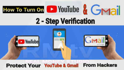 How to TURN ON 2-Step Verification on YouTube & Gmail