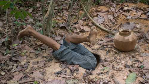 Build the Most Secret Hidden Underground Tunnel House In Deep Jungle ...