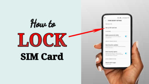 How to LOCK SIM card in Android Phone | Real MonEy Studio
